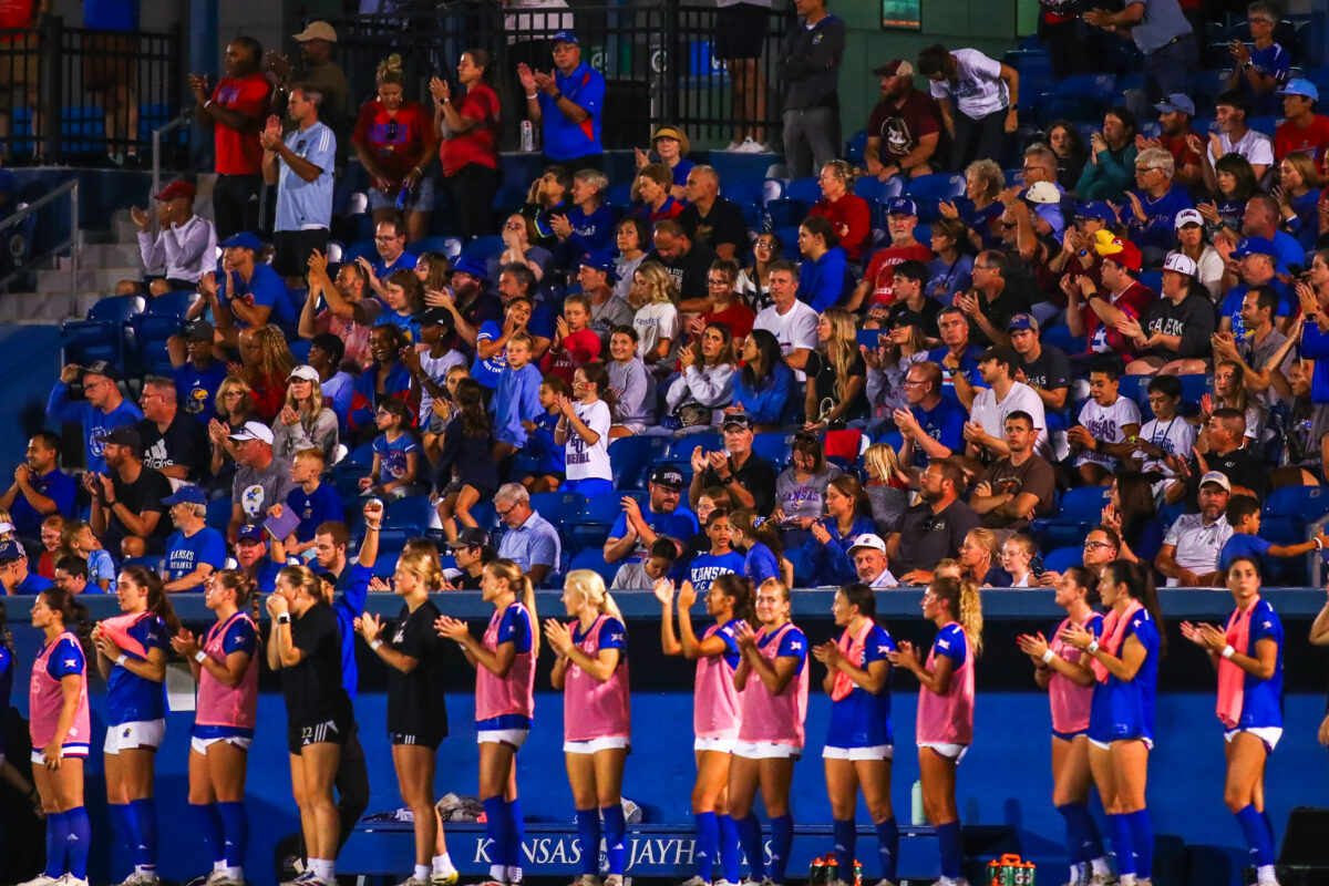 KU soccer holds No. 2 Florida State to 1-1 draw at Rock Chalk Park - KU ...